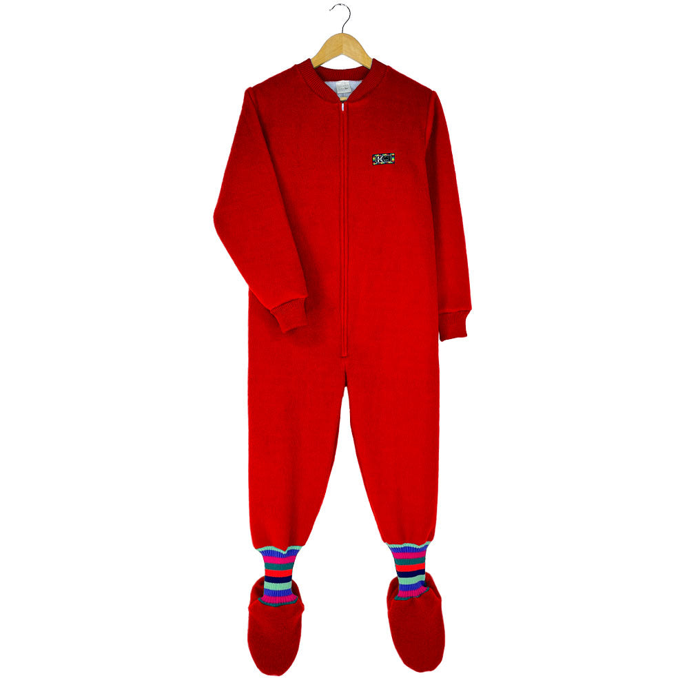 Pijama Adulto - Enterito Térmico - Rojo (Tallas S-M-L-XL) – Pijamas Nabil